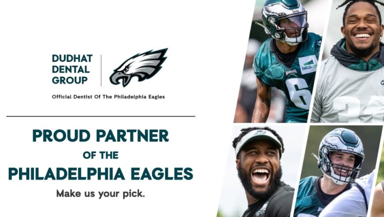 Dudhat Dental Group in Lansdale is Philly Eagles’ Official Dental Provider